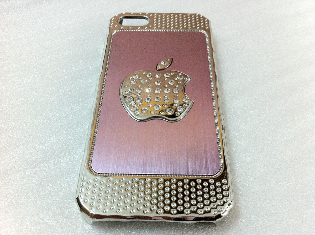 Bling Sparkle Crystal Logo Pink Elegant Iphone 5 Case Design #2 on Luulla